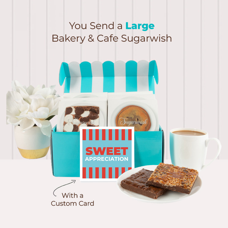 Custom Bakery & Cafe Gift Box | Sugarwish Corporate Gifting
